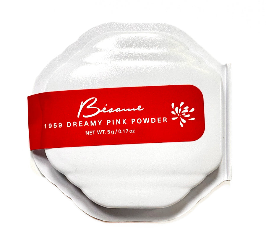 Dreamy Pink Powder Blush & Eyeshadow – Besame Cosmetics