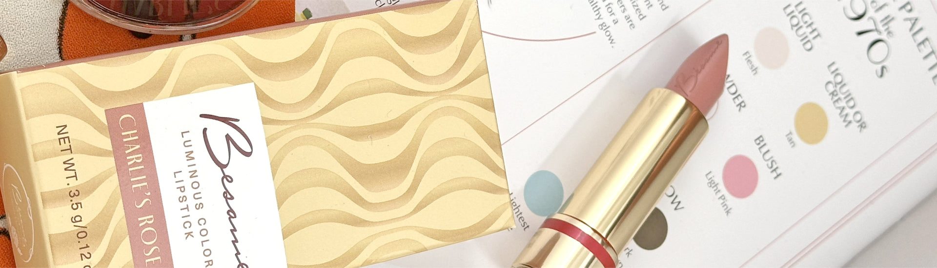 Charlie's Rose Lipstick – Besame Cosmetics
