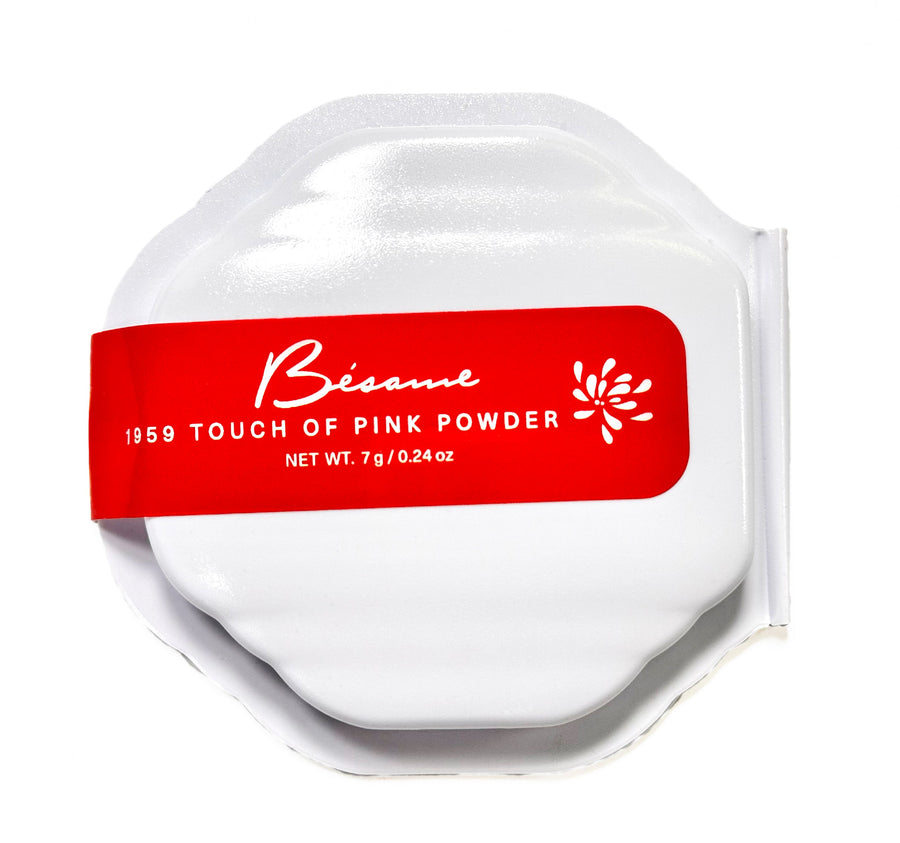 Touch of Pink Powder Blush & Eyeshadow - 1959 – Besame Cosmetics