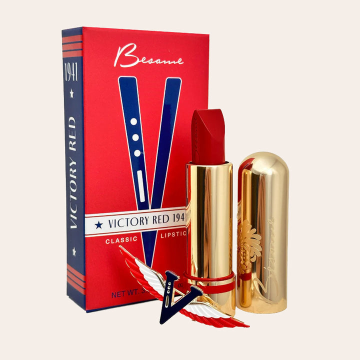 Crimson Cream Rouge | Classic Elegance, Modern Beauty – Besame Cosmetics