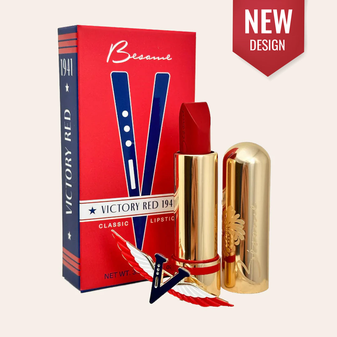 Victory Red Special Edition Set – Besame Cosmetics
