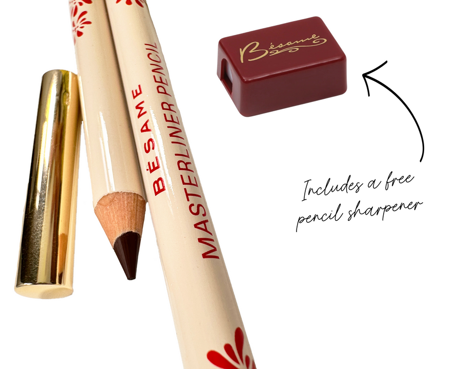 Masterliner Black Eyeliner Pencil – Besame Cosmetics