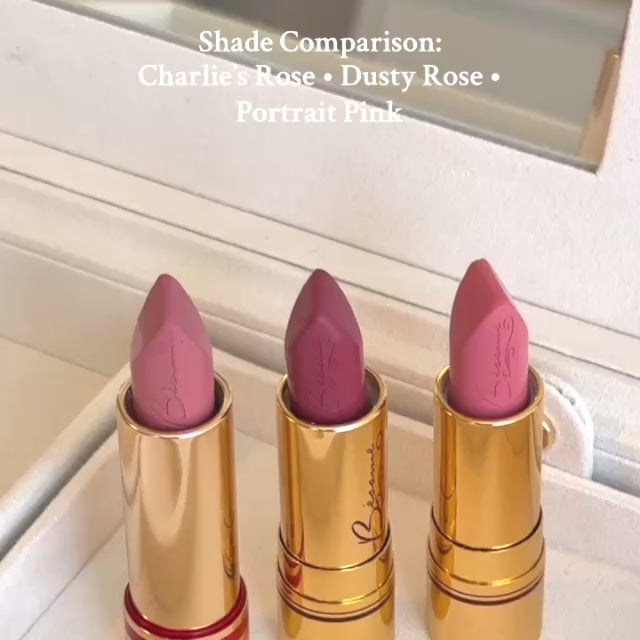 Charlie's Rose Lipstick – Besame Cosmetics
