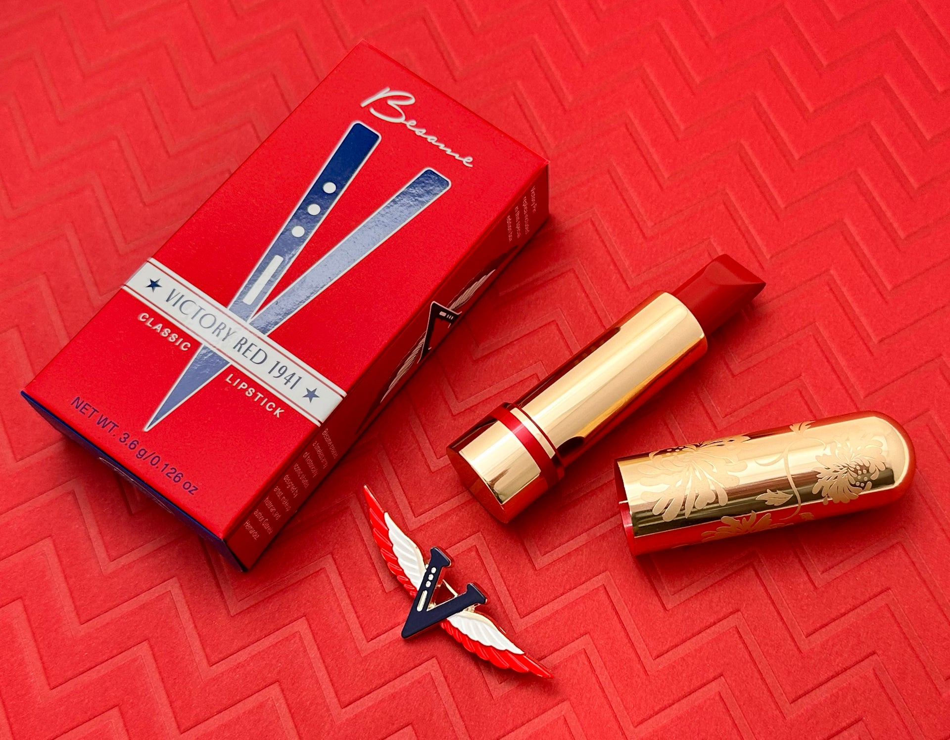 Victory Red Special Edition Set – Besame Cosmetics