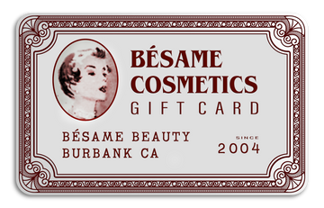 Digital Gift Card – Besame Cosmetics